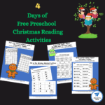 4 Days of Free Preschool Christmas Reading Activities - JDaniel4s Mom
