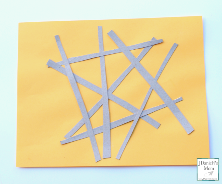 Anansi the Spider Shape Craft for Kids
