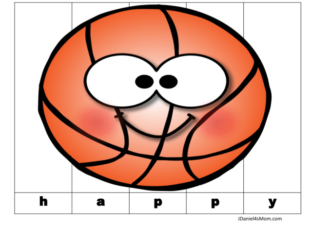 Basketball Feeling Puzzles for Kids - JDaniel4s Mom