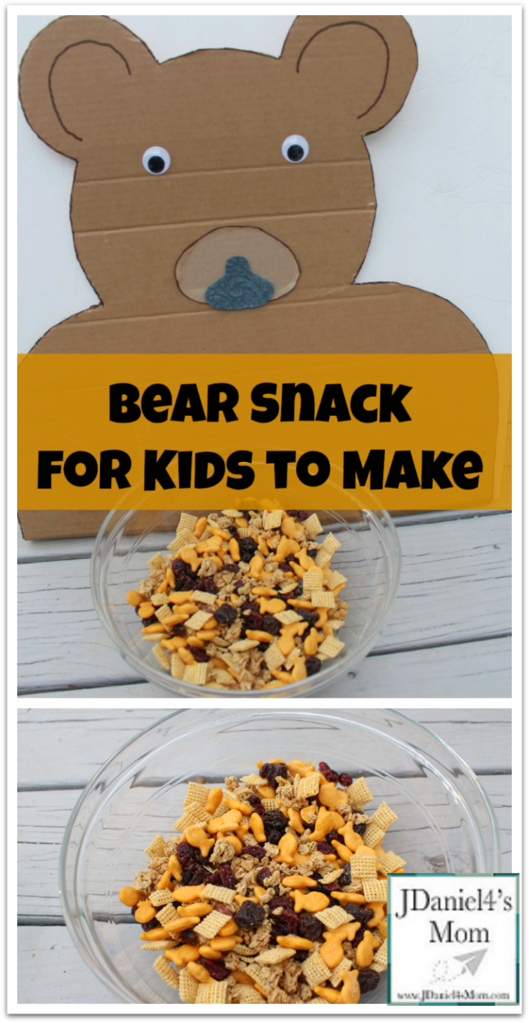 Bear Snack for Kids to Make