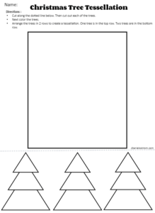 Christmas Tree Tessellation STEM Challenge - JDaniel4s Mom