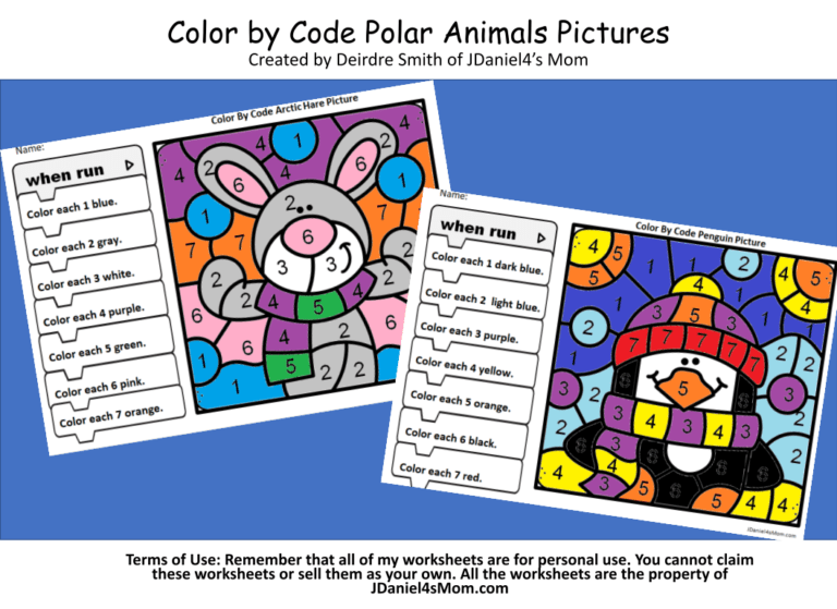Polar Animal Worksheets and Activities - JDaniel4s Mom