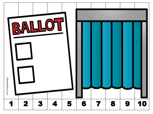 Election Day Number Puzzles - JDaniel4s Mom