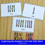 Exploring the Numbers 1-10 with Tally Mark Activity Cards - JDaniel4s Mom