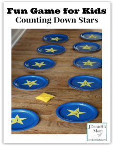 Fun Game for Kids - Counting Down Stars