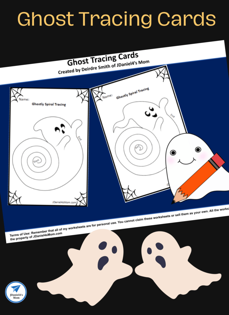 Ghost Tracing Cards - JDaniel4s Mom