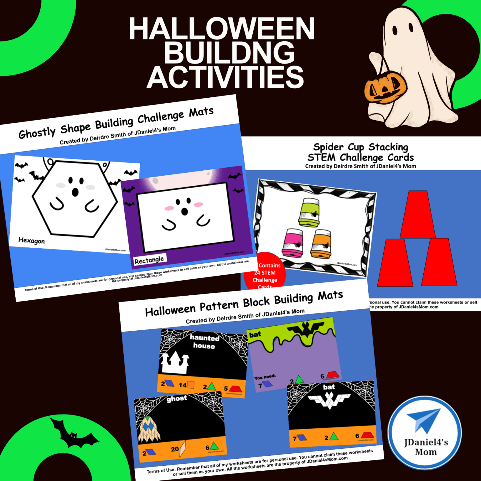Halloween Building Activities - JDaniel4s Mom