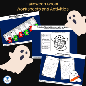 Halloween Ghost Worksheets and Activities - JDaniel4s Mom