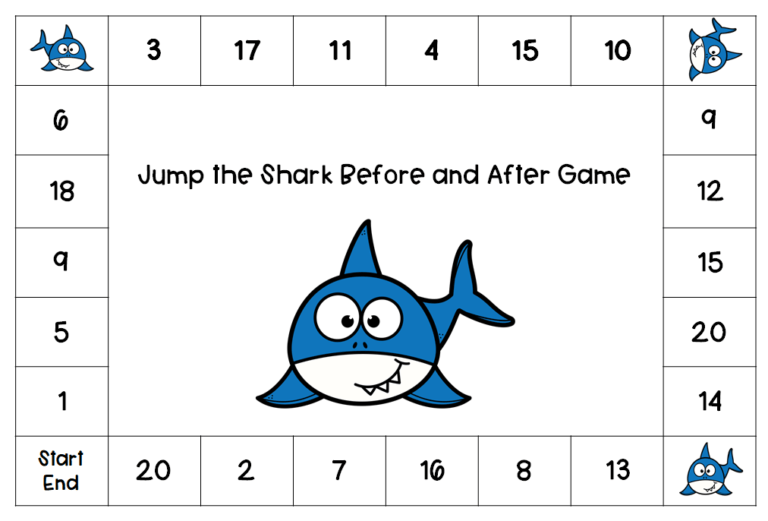 Jump the Shark Math Games for Early Learners - JDaniel4s Mom