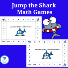 Jump the Shark Math Games for Early Learners - JDaniel4s Mom