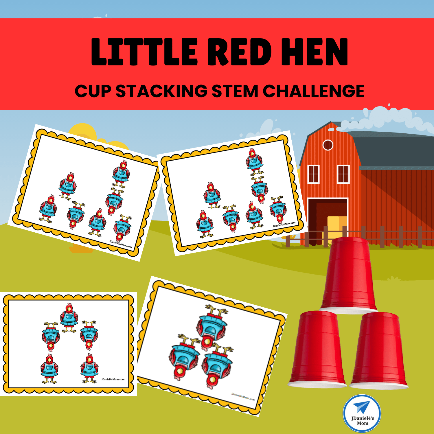 Little Red Hen Learning Activities and Worksheets - JDaniel4s Mom