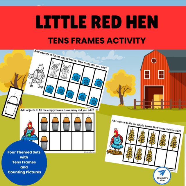 Little Red Hen Learning Activities and Worksheets - JDaniel4s Mom