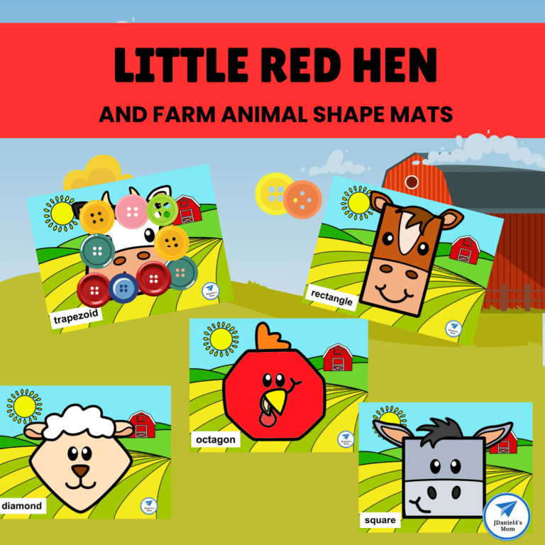 Little Red Hen Learning Activities and Worksheets - JDaniel4s Mom