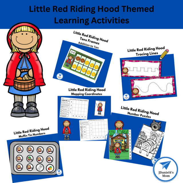 Little Red Riding Hood Learning Activities - JDaniel4s Mom