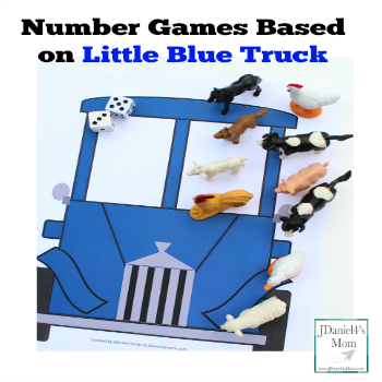 Little Blue Truck Printable Smash Mats and Printable and Virtual Games ...