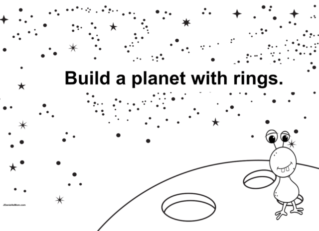 Outer Space STEM Challenge Cards - JDaniel4s Mom