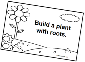 Garden Themed STEM Challenge Building Cards - JDaniel4s Mom