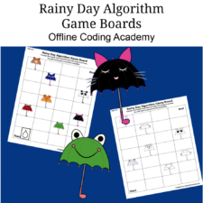 Offline Coding Academy- Rainy Day Algorithm Game Boards - JDaniel4s Mom