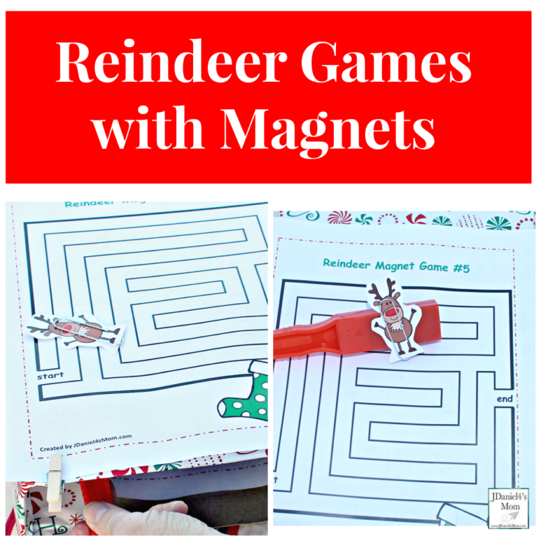 Reindeer Games with Magnets - JDaniel4s Mom