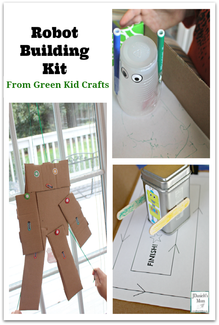 Robot Building Kit From Green Kids Craft - Love It - JDaniel4s Mom