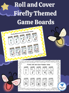 Roll and Cover Firefly Themed Game Boards - JDaniel4s Mom