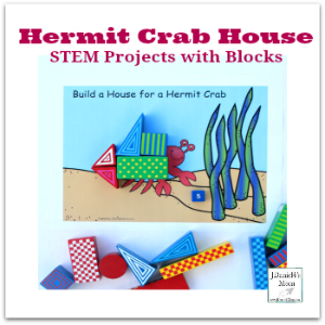 STEM Projects with Blocks- Hermit Crab House