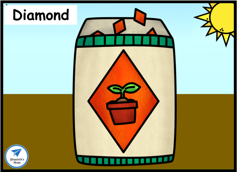 Seed Packet Shape Building Mats - JDaniel4s Mom