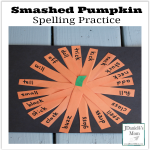 Smashed Pumpkin Spelling Practice