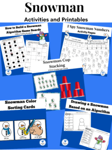 Snowman Activities and Printables - JDaniel4s Mom