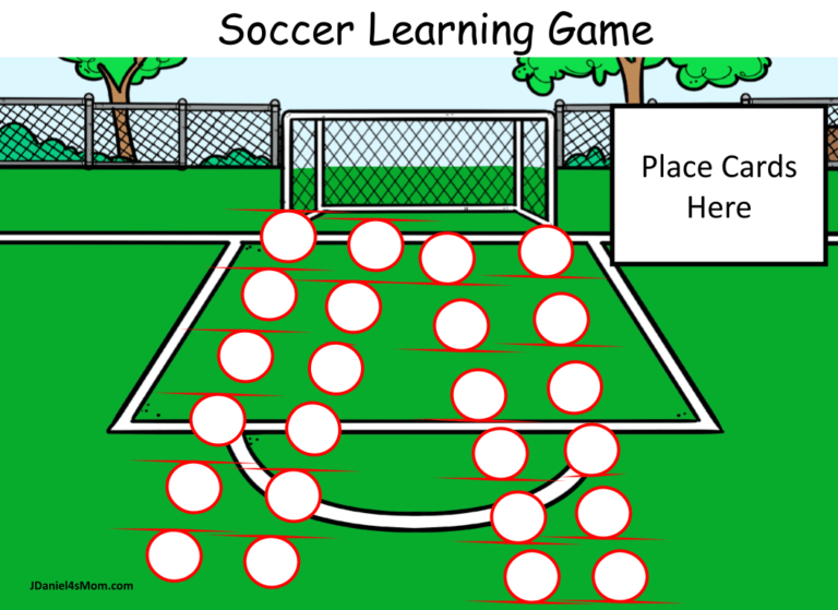 (Editable)Soccer Learning Game Board - JDaniel4s Mom