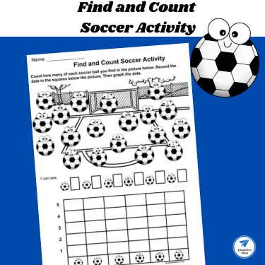 Find and Count Soccer Activity - JDaniel4s Mom