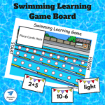 Swimming Learning Game Board - JDaniel4s Mom