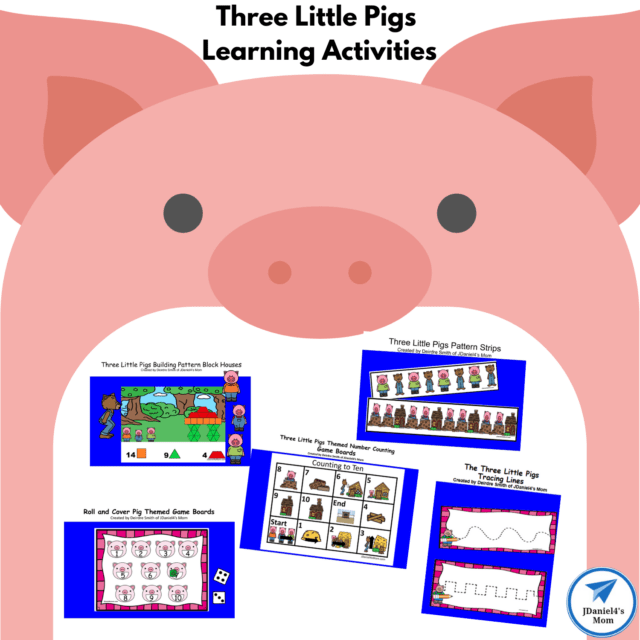 Three Little Pigs Learning Activities - JDaniel4s Mom