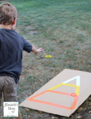 Halloween Games- Candy Corn Ring Toss - JDaniel4s Mom