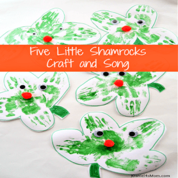 Five Little Shamrocks Craft and Song