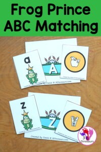 Frog Prince Themed Learning Activities - JDaniel4s Mom