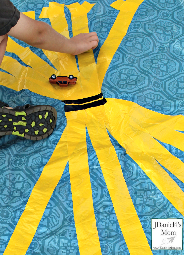 Kids Play Mat- Driving on a Corn Stalk