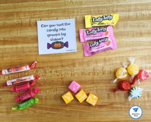 Candy Learning Challenge Cards- Let's Sort It - JDaniel4s Mom