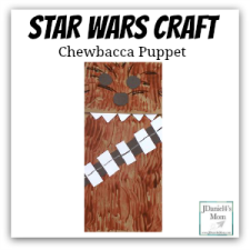 Star Wars Craft- Chewbacca Puppet