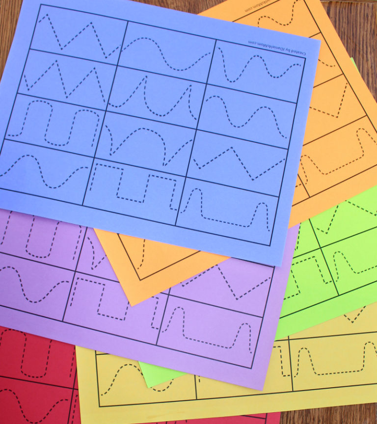 Llama Llama Red Pajama Quilt Block Tracing Activity